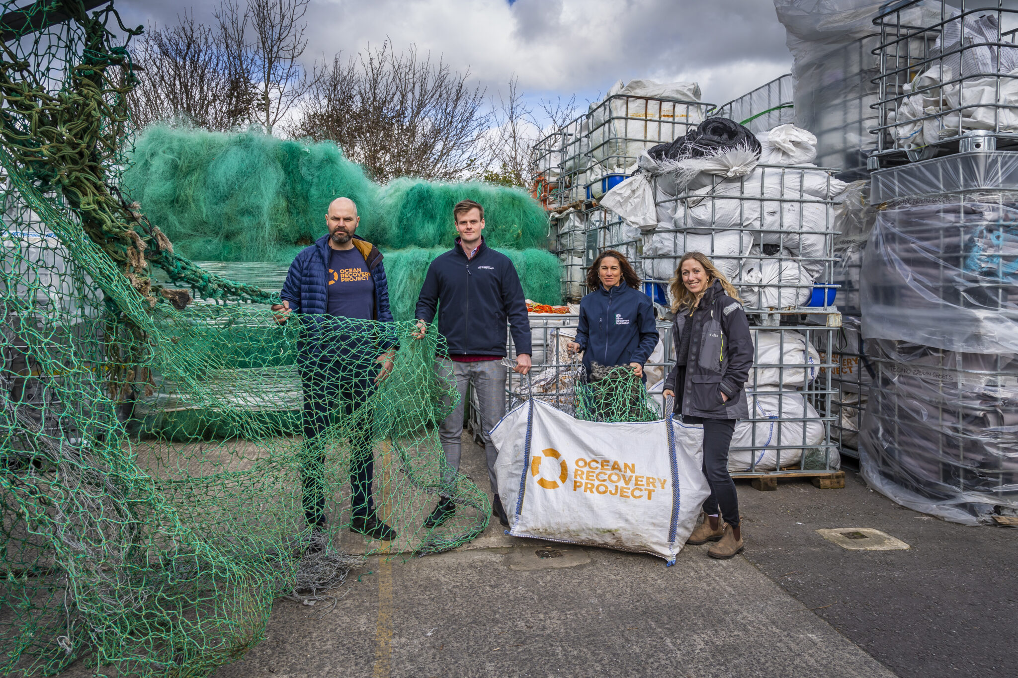 Recycling commercial trawl nets from harbour to pellet in the UK ...